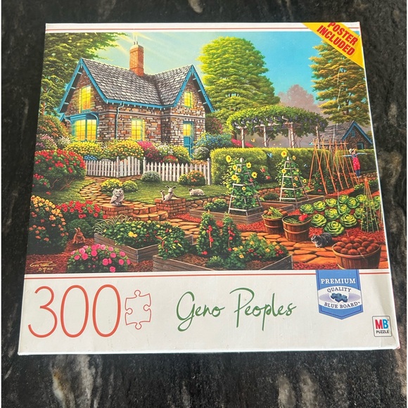 Milton Bradley | Games | 30 Piece Geno Peoples Garden Escape Puzzle ...